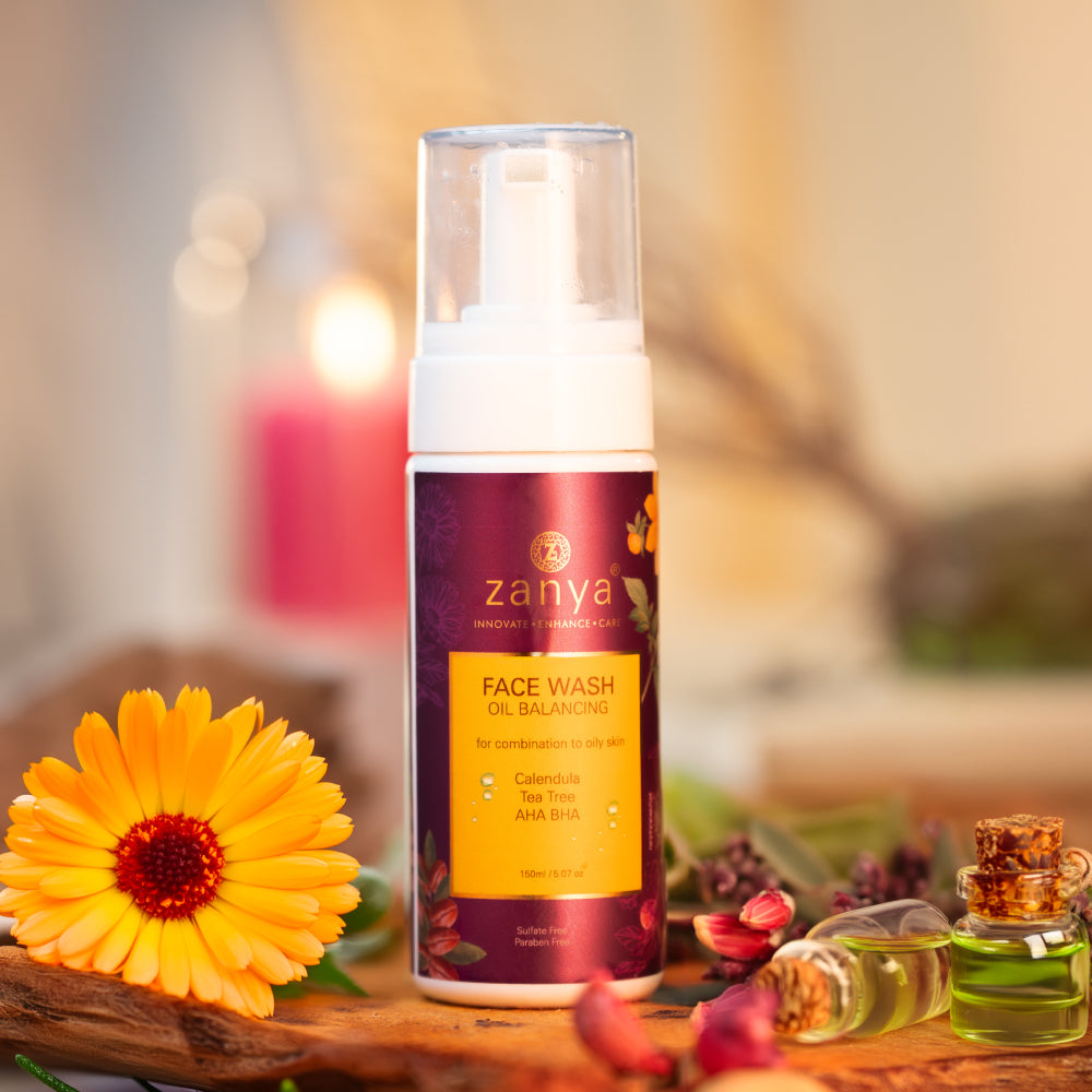 Oil Balancing Face Wash For Oily Skin- 150ml – Zanya